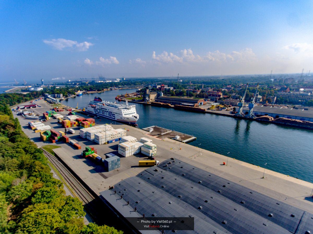 Gdańsk - Westerplatte, port - zdjęcia z drona 2018-09-07 | Visit360.pl ...