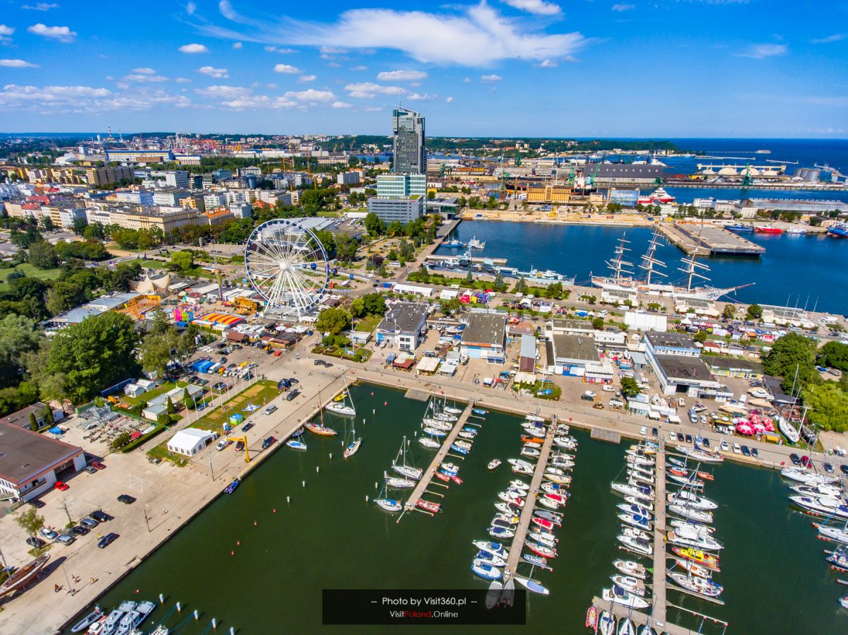 Galeria zdjęć z drona - Gdańsk, Gdynia, Sopot, Półwysep Helski i więcej ...