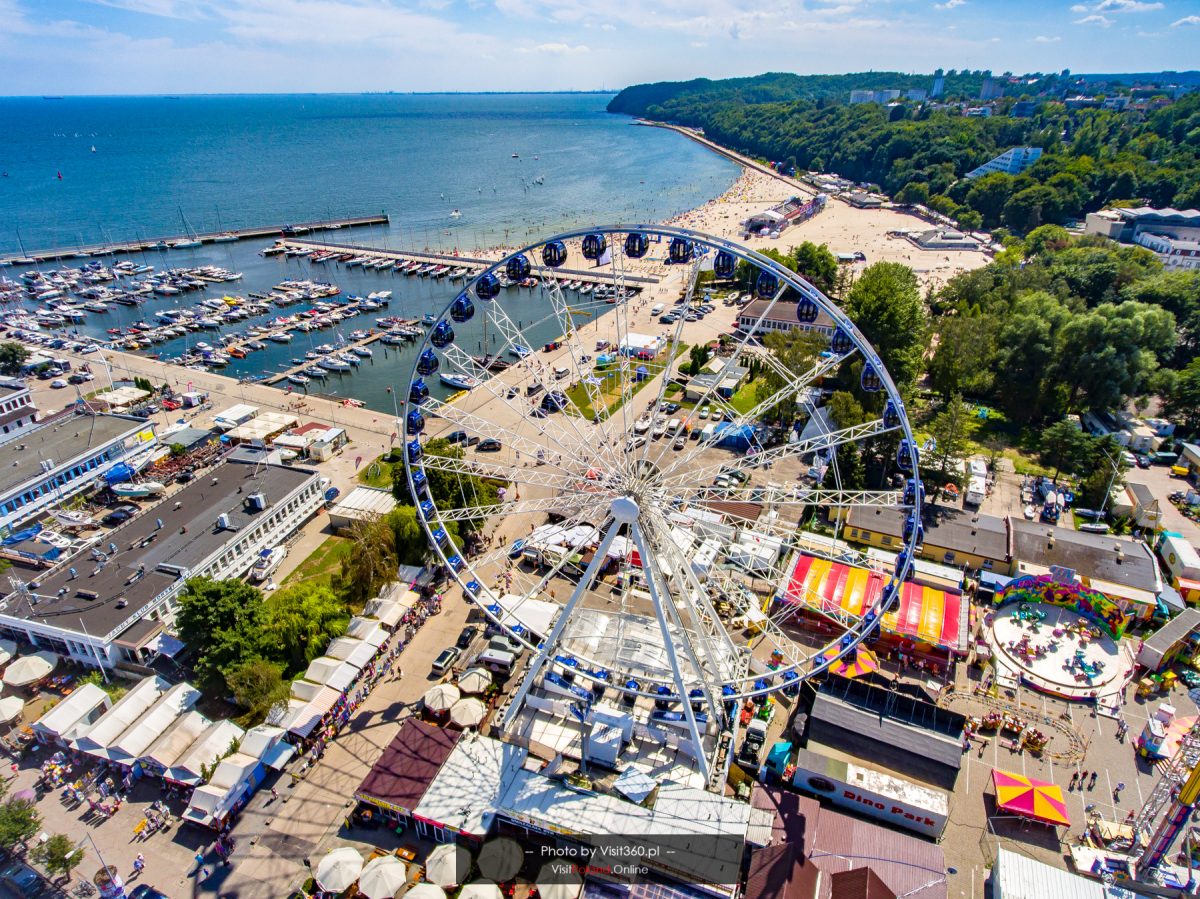Galeria zdjęć z drona - Gdańsk, Gdynia, Sopot, Półwysep Helski i więcej ...