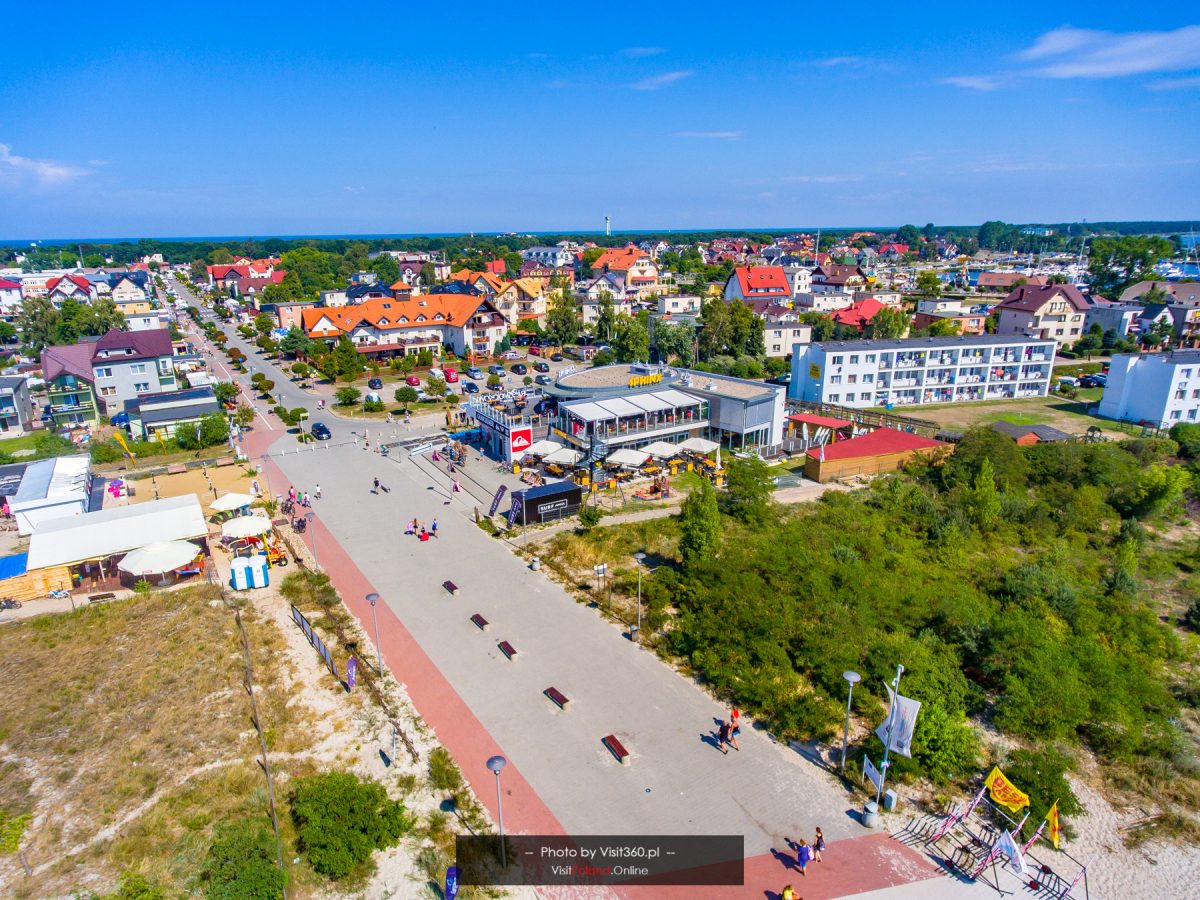 Jastarnia – zdjęcia z drona 2018-07 | Visit360.pl - spacery wirtualne ...