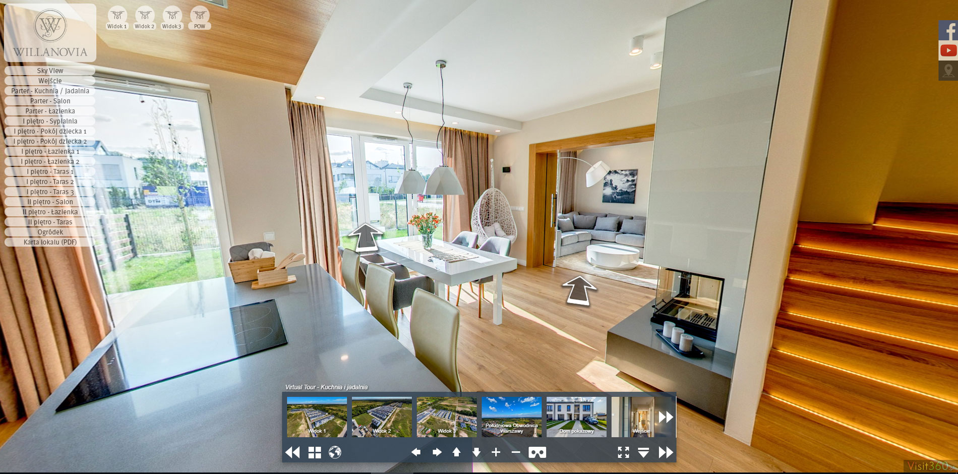 Google Street View Virtual Walks | Visit360.pl - virtual tours, drone ...