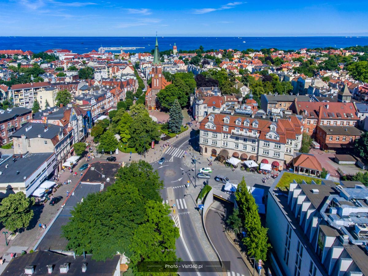 Sopot – Centrum, Stadion Leśny, Aquapark – zdjęcia z drona 2019-06-23 ...