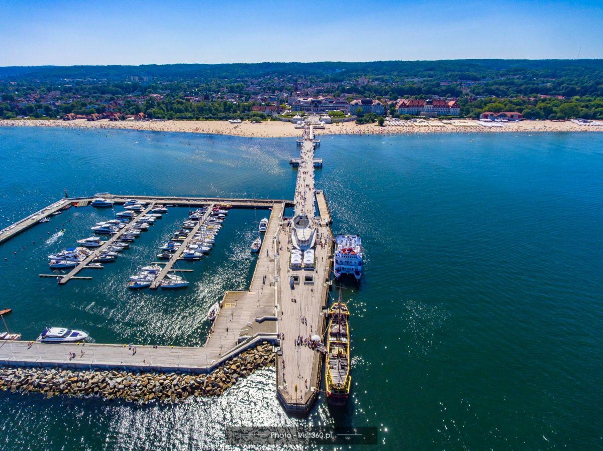 Sopot – Plaża, Molo – zdjęcia z drona 2019-06-30 | Visit360.pl ...